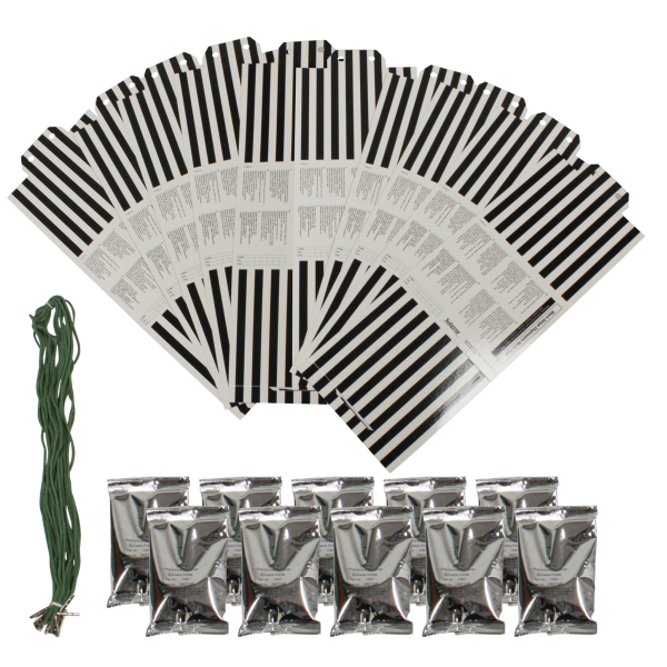 Trappit Black Stripe Delta Clothes Moth Trap Kit - 10 Pack – Saniworld