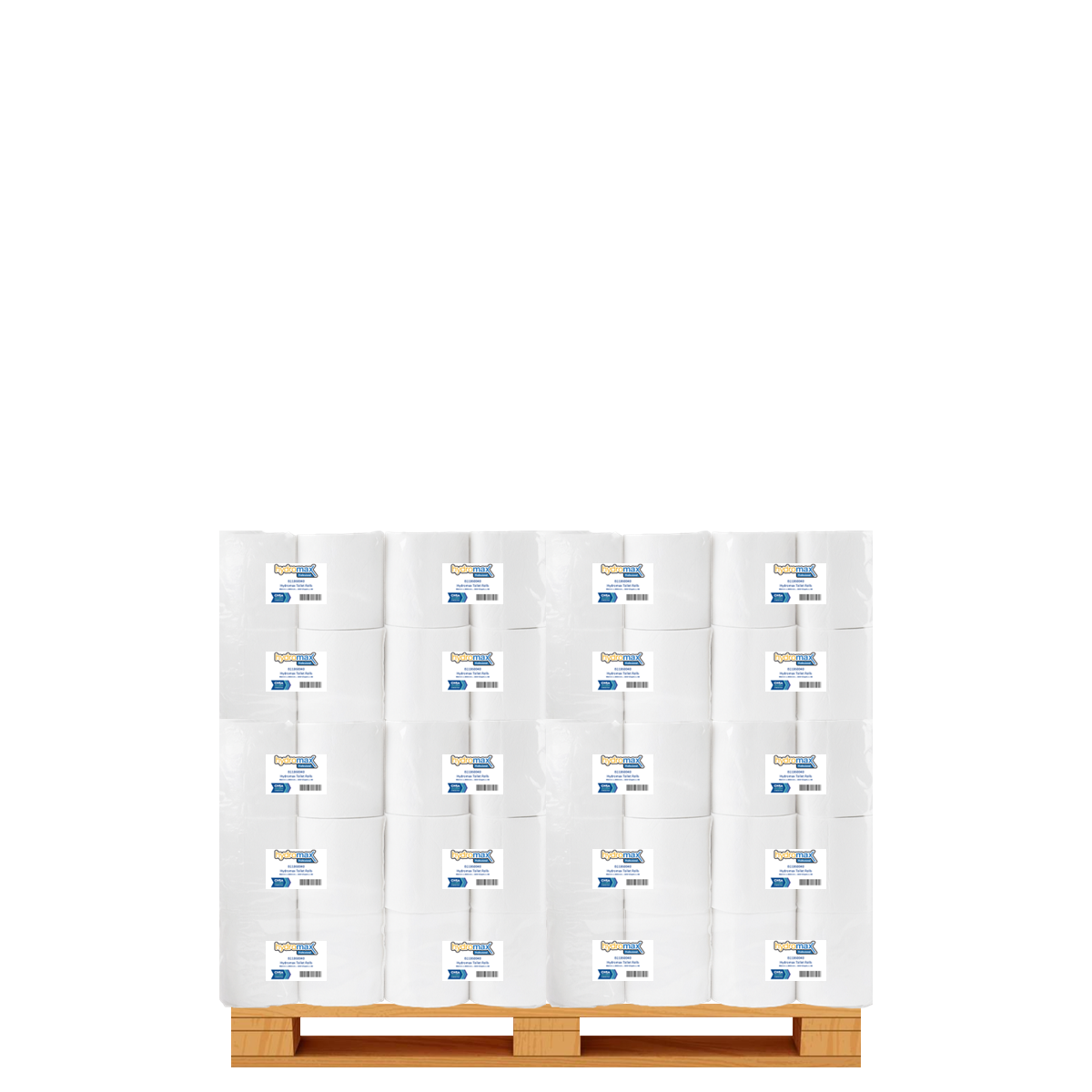Hydromax 2-Ply Toilet Rolls – Half Pallet (44 Cases) – Saniworld