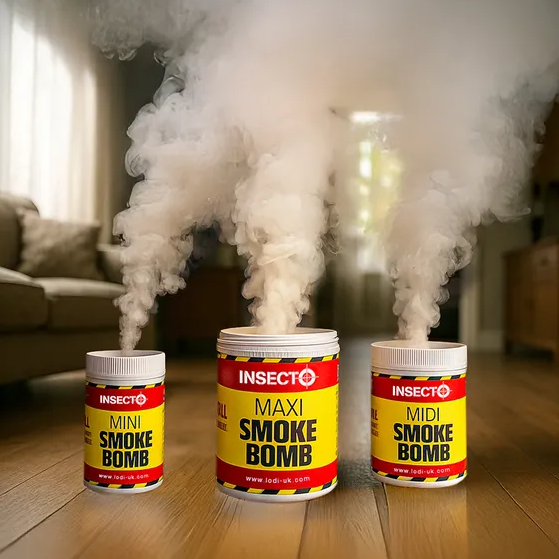 Insecto Maxi Smoke Bomb 31g (Pack of 4) | Professional Pest Control ...