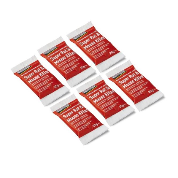 Pest-Stop Rat & Mouse Killer Bait Sachets – 4 Pack – Saniworld