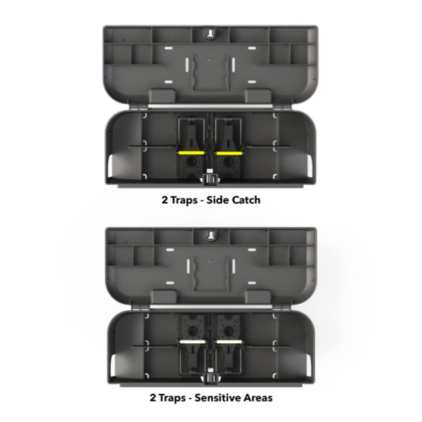 Quadro Mouse Station – Pack of 10 | 4-Trap Rodent Box – Saniworld