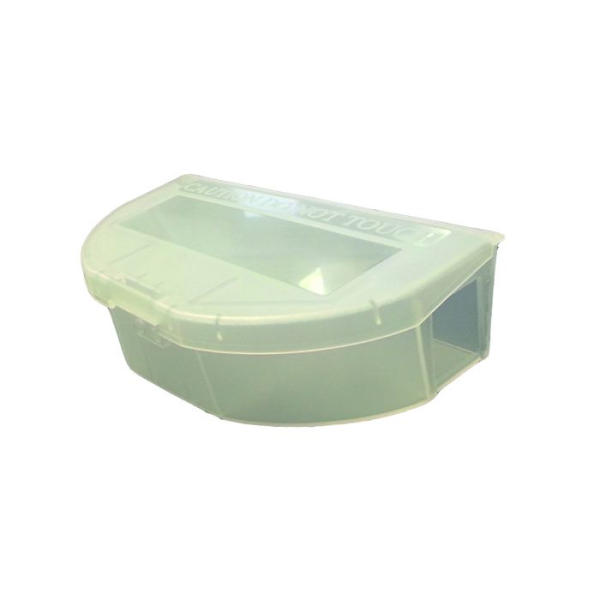 Euro Mouse Bait Station Clear 10 Pack | Transparent & Secure – Saniworld