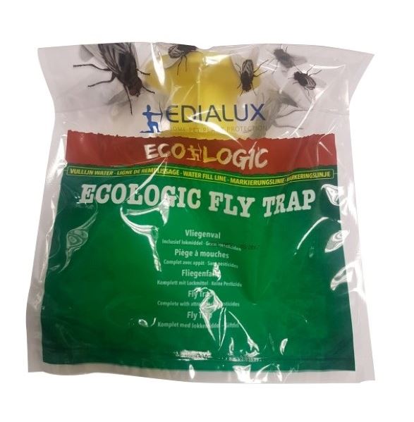 Ecologic Fly Trap Bag – Disposable Fly Catcher – Saniworld